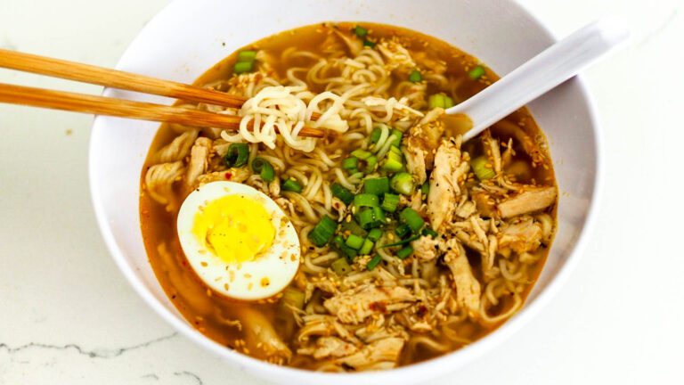 Easy Homemade Chicken Ramen - The Floral Apron