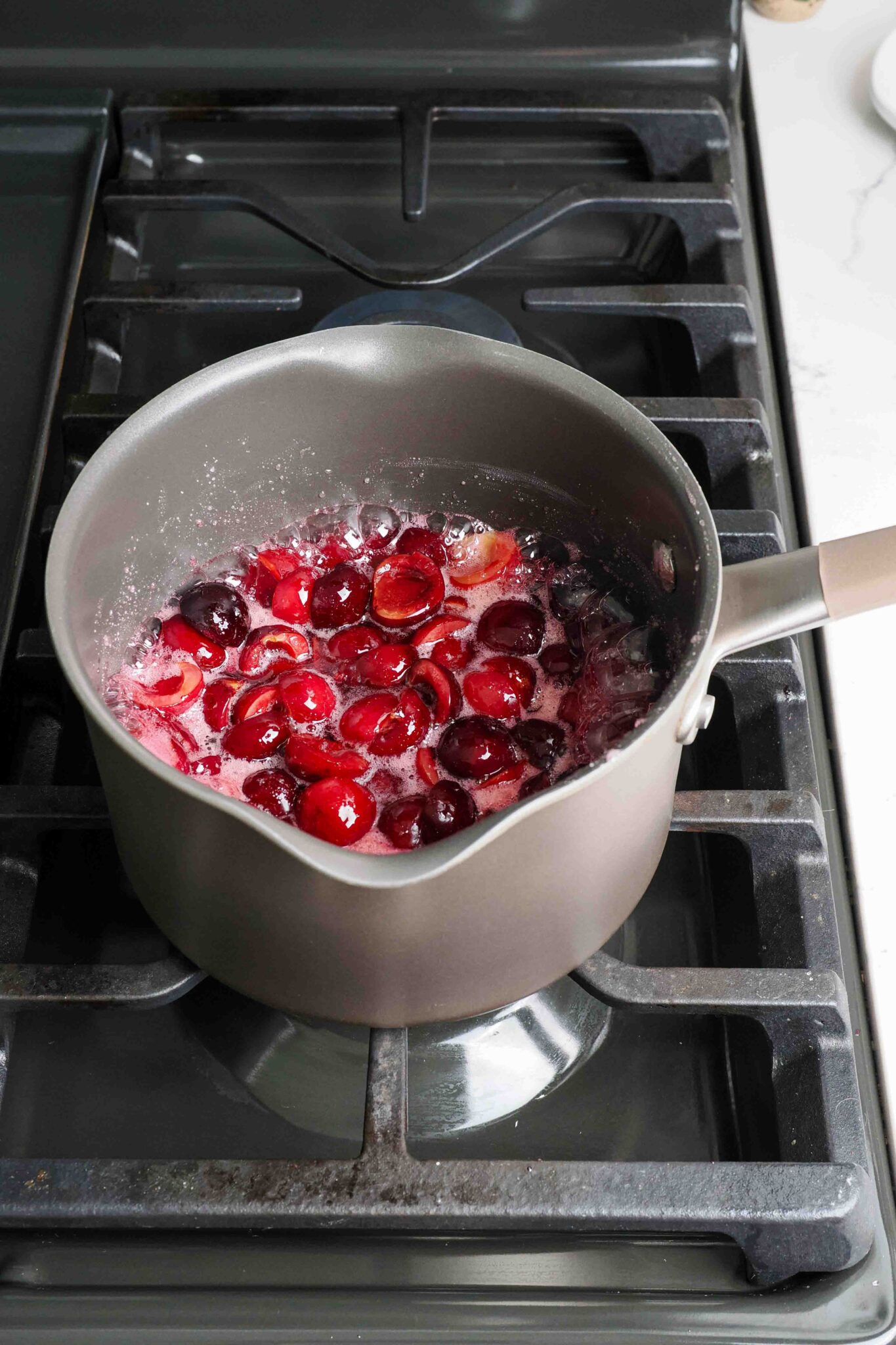 Small Batch Cherry Jam | The Floral Apron