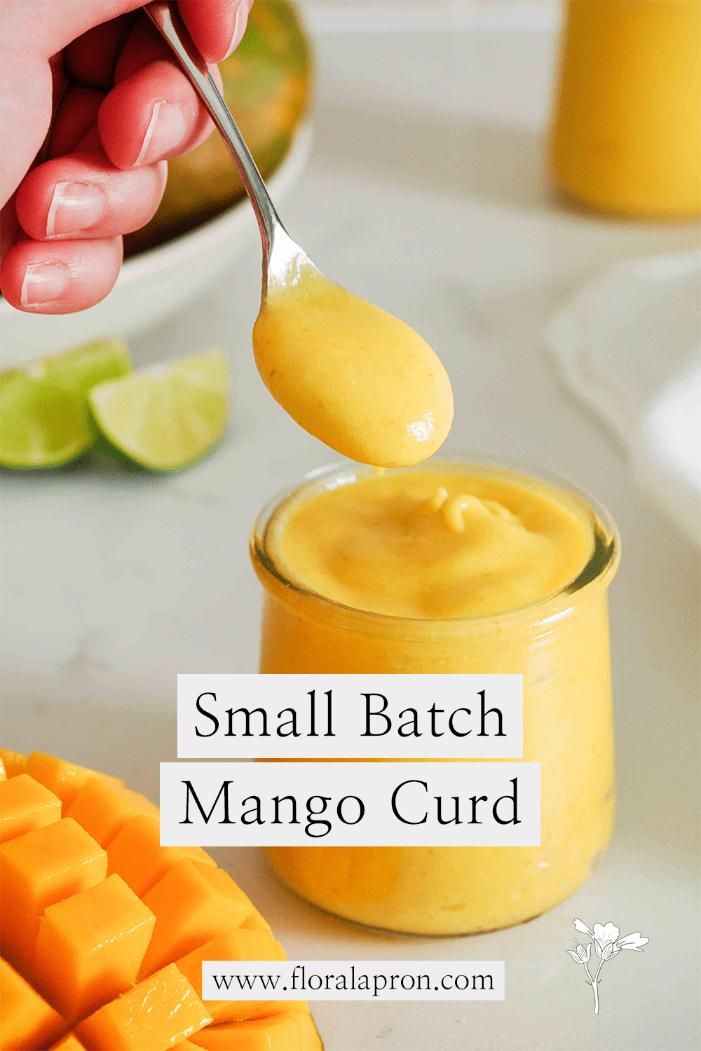 Small Batch Mango Curd - The Floral Apron