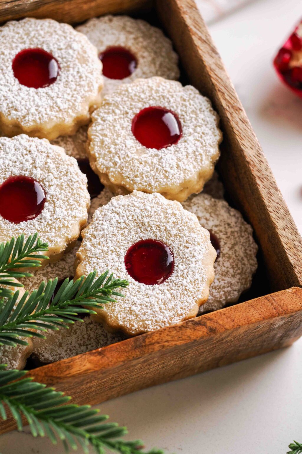Linzer Cookies - The Floral Apron