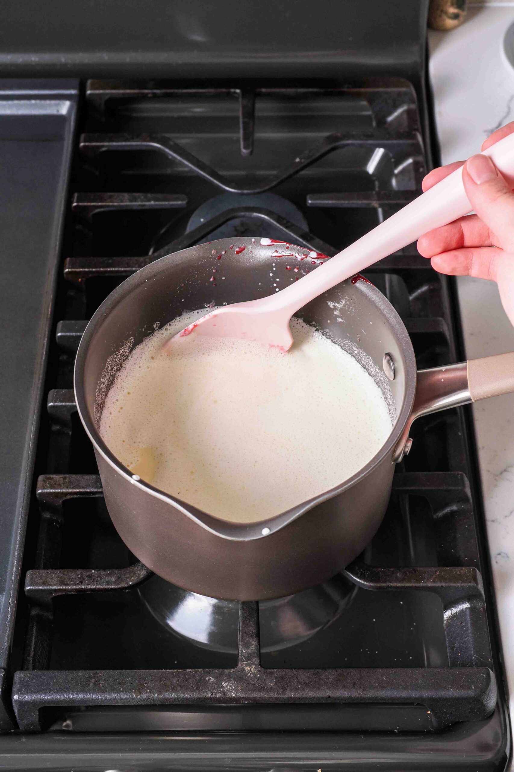 Strawberry Ice Cream - The Floral Apron