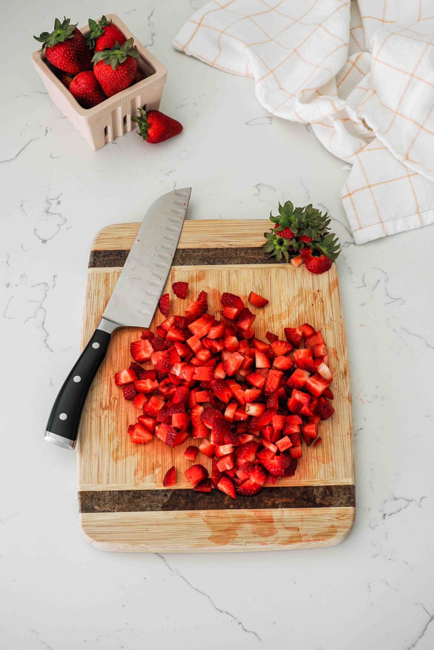 Strawberry Ice Cream | The Floral Apron